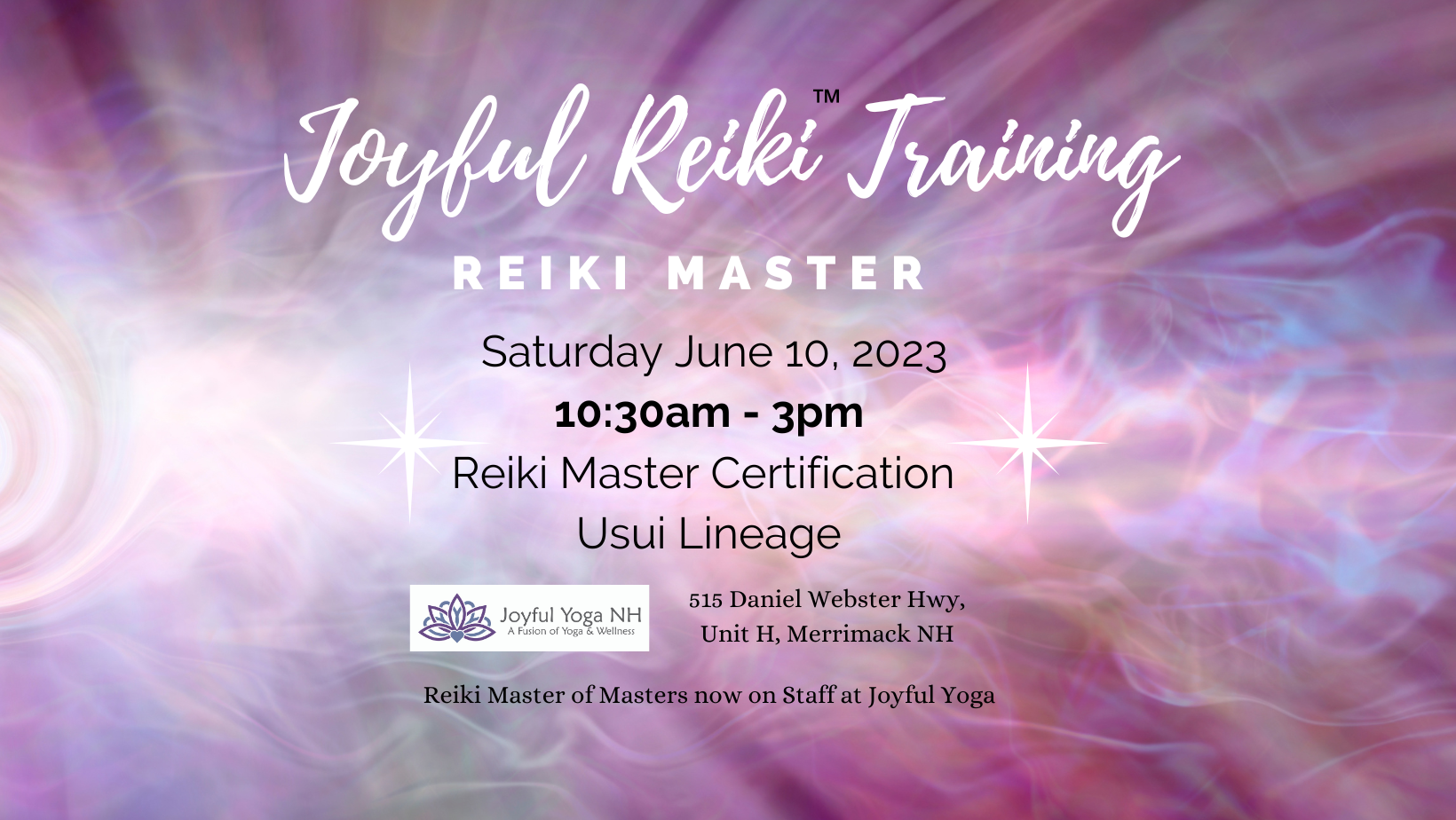 Reiki Master Training